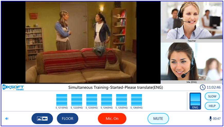 Simultaneous Interpretation-EXSOFT|Professional Education Product Developer